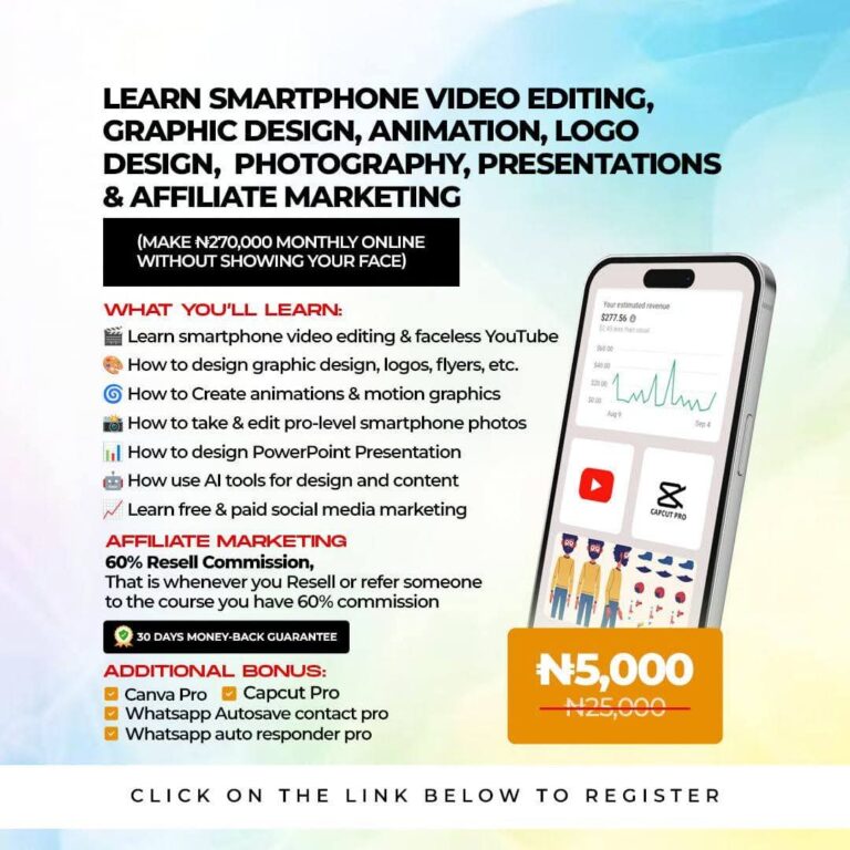 7 IN 1 ONLINE COURSE:Learn Faceless Ai Automation, Smartphone Video ...